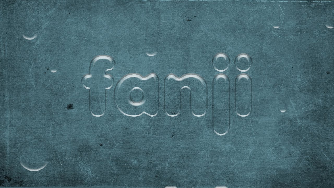 How To Make Transparent Logo / Text | Photoshop CC Tutorial - YouTube