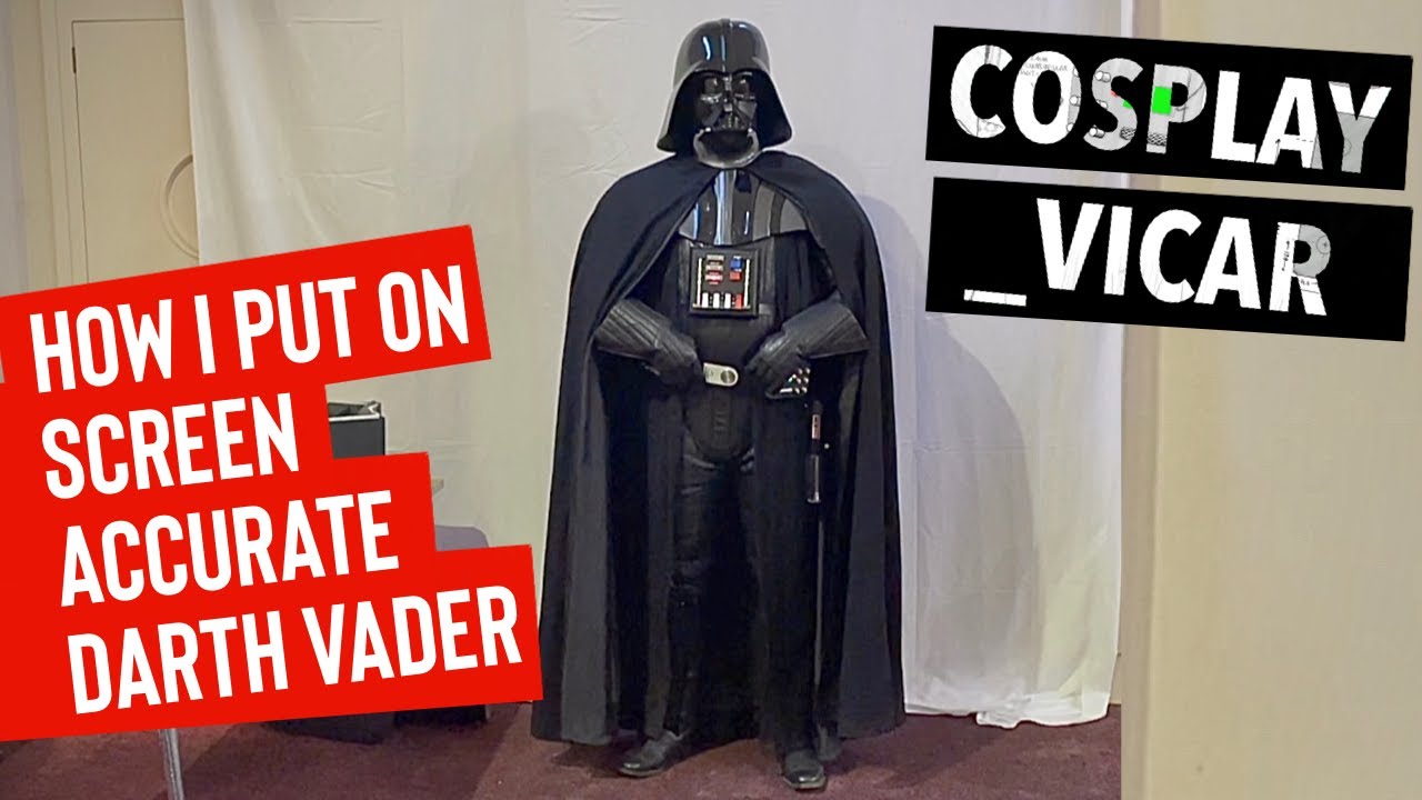 Putting on a screen-accurate ESB Darth Vader suit - YouTube