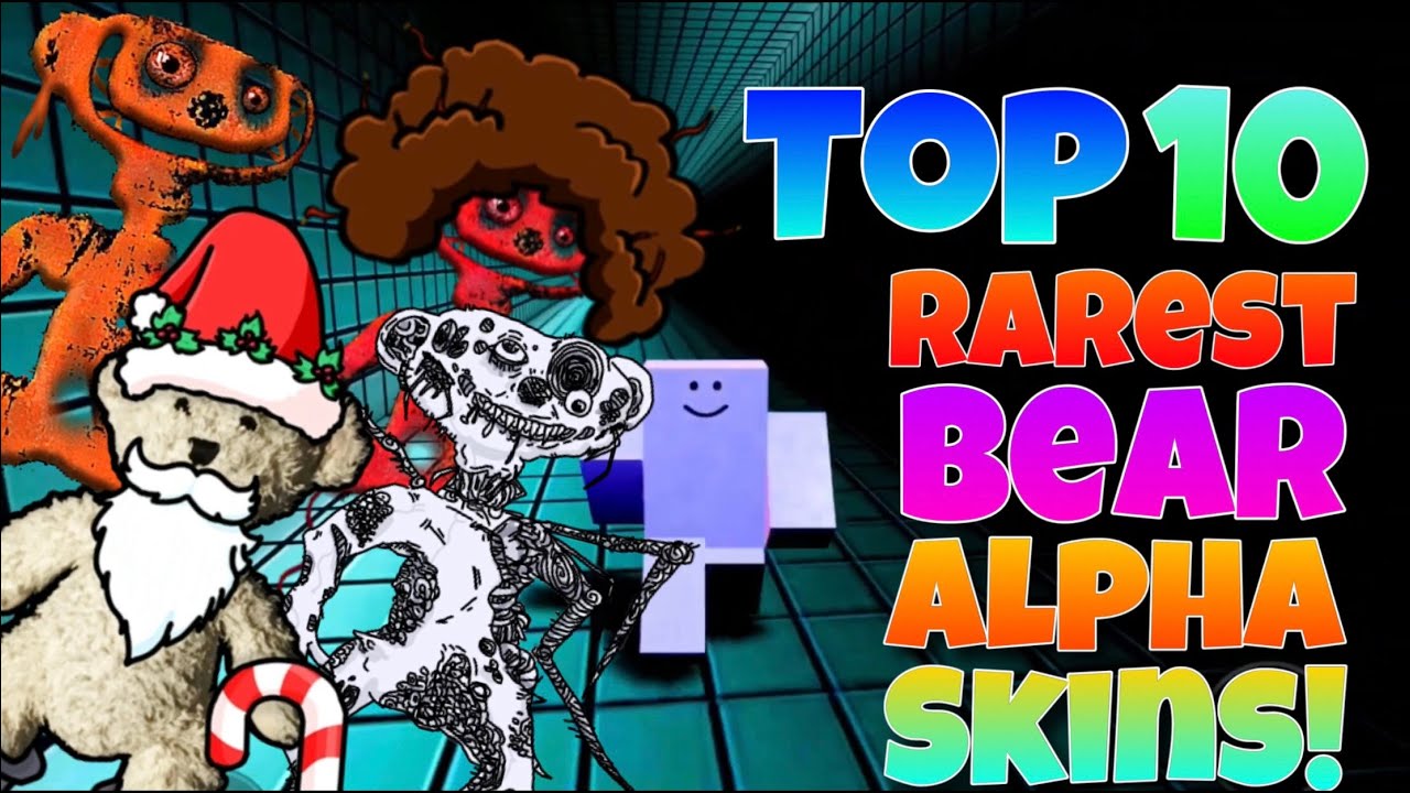 Top 10 rarest bear alpha skins in 2024! (NEW) | Roblox - YouTube