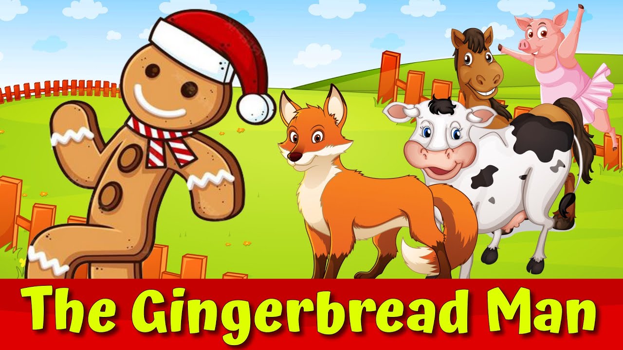 The Gingerbread Man Story For Children| Bedtime Stories & English ...