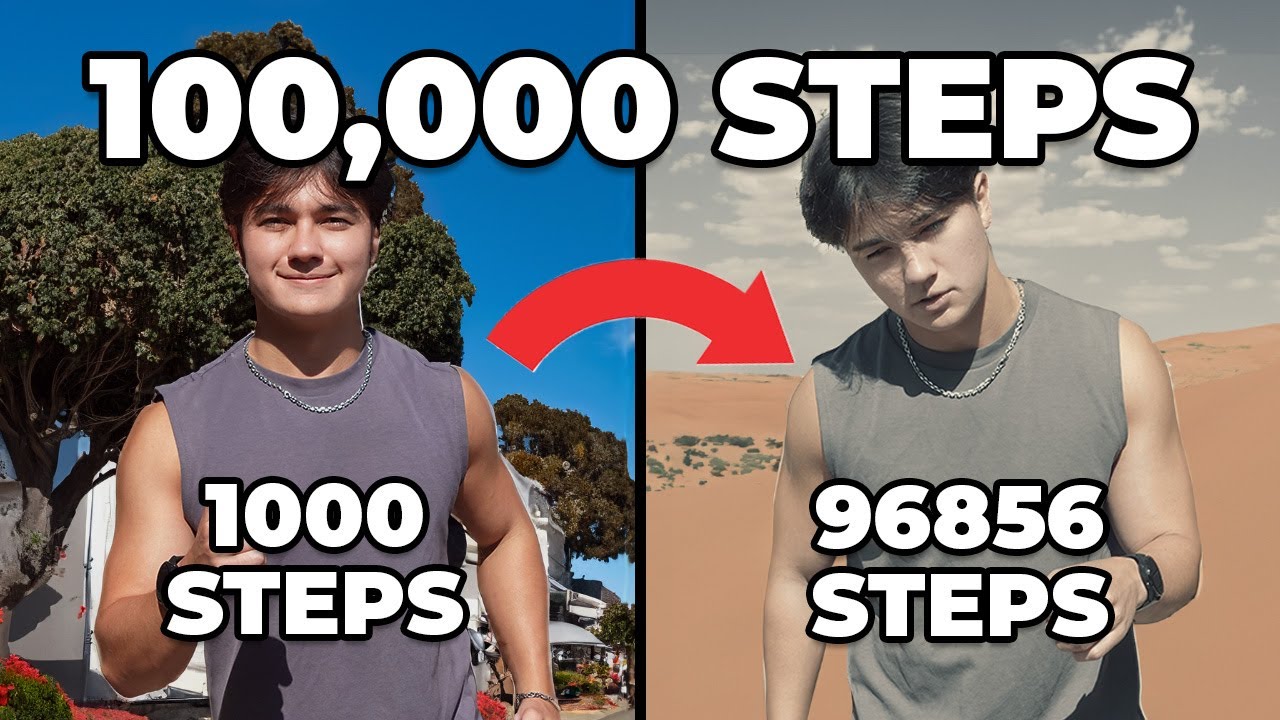 THIS BROKE ME: 100,000 STEPS CHALLENGE - YouTube