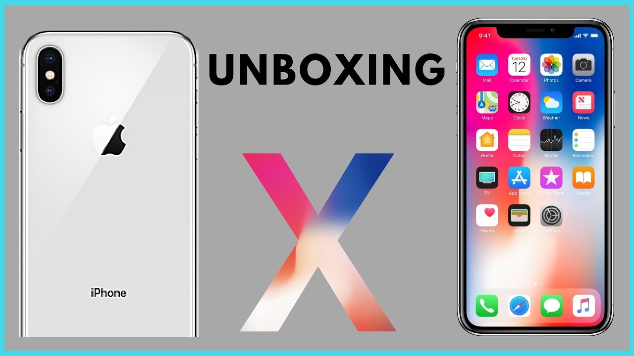 iPhone X UNBOXING AND FIRST IMPRESSIONS // SILVER - YouTube