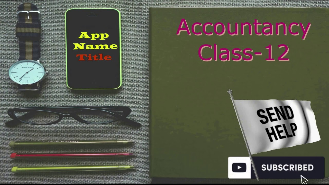 Review Class 12 Accountancy textbook books - YouTube