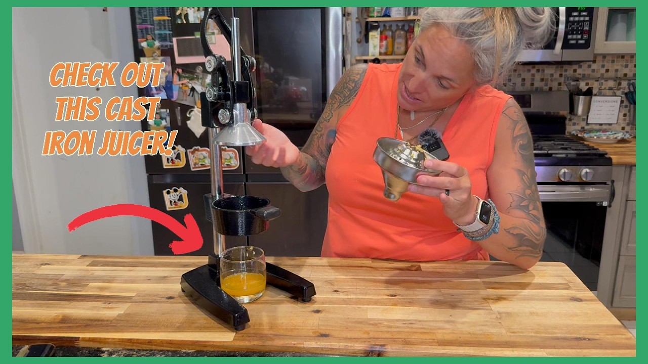 Is the Zulay Kitchen Cast Iron Juicer Worth Buying on Amazon? - YouTube