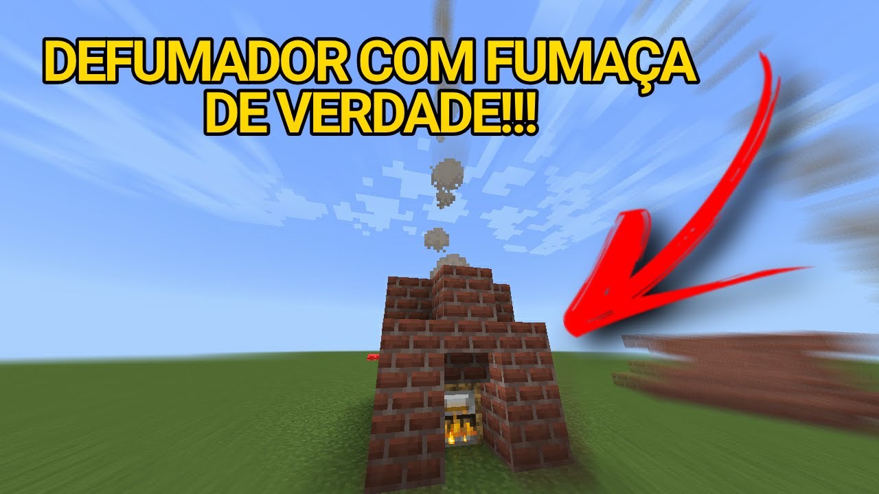 Defumador com fumaça de verdade! - Tutorial de minecraft #1 - YouTube