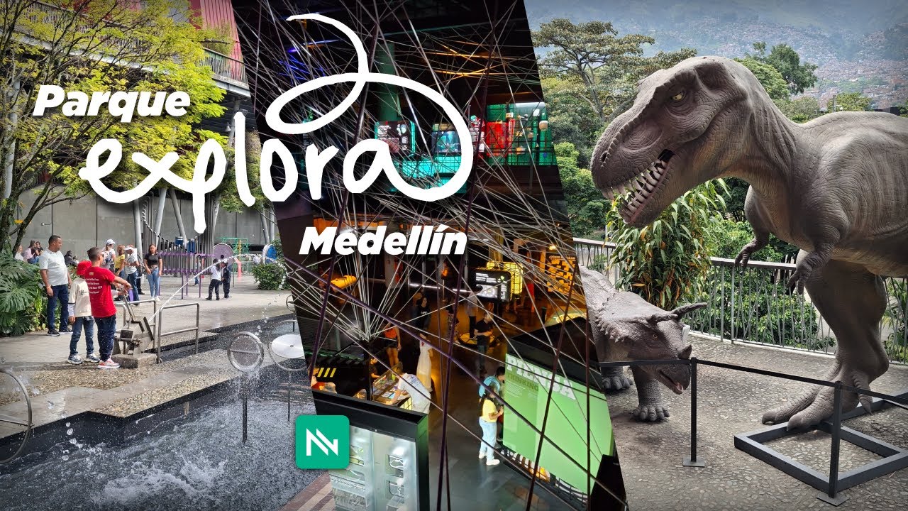 Impresionante PARQUE EXPLORA - 4 Cajas Rojas - YouTube
