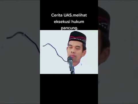 Cerita ustadz Abdul Somad lihat eksekusi hukum pancung