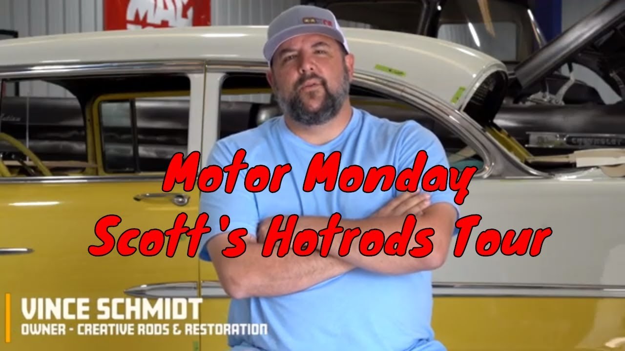 Creative Rods tours Scott's Hotrods in Knoxville, TN - YouTube