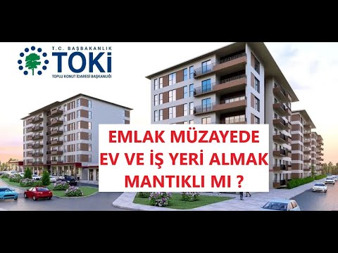 EMLAK MÜZAYEDE EV VE İŞ YERİ ALMAK MANTIKLI MI ? AÇIK ARTTIRMA YÖNTEMİ
