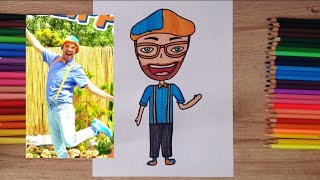 🔵 BLIPPI 🟠 como dibujar a blippi/ how to draw blippi | Doovi