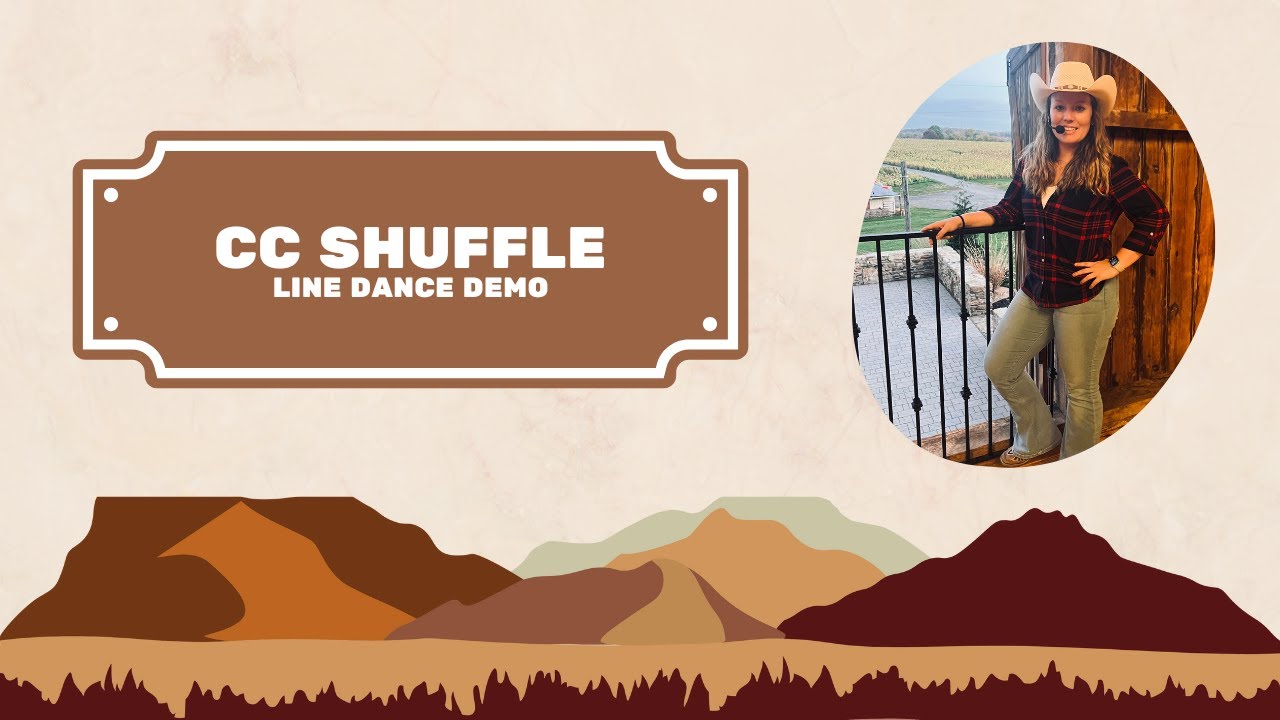 CC Shuffle - Line Dance Demo - YouTube