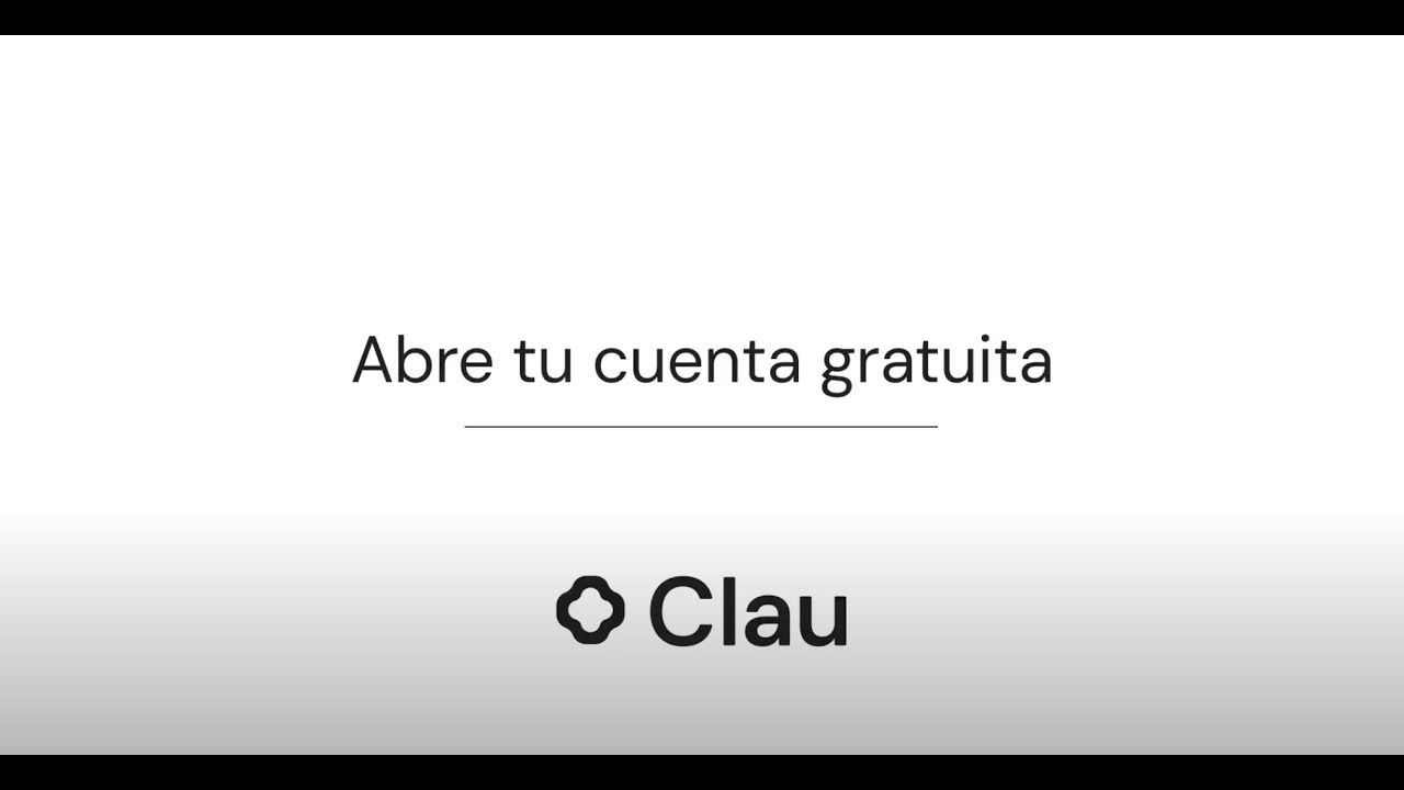 ¿Cómo crear una cuenta gratuita en Clau.com? - YouTube