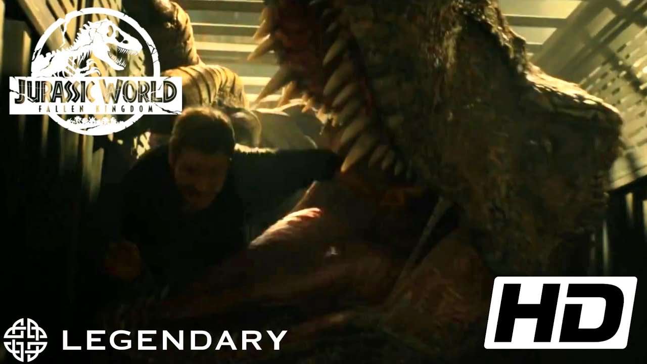 Jurassic world fallen kingdom (2018) FULL HD 1080p - T rex blood ...