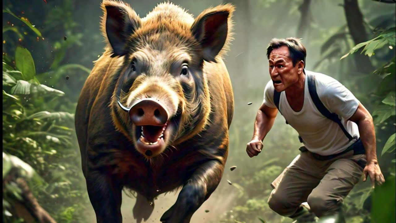 Giant Mutant Pig's Attack On Tourists | Horror Movie Explained. - YouTube