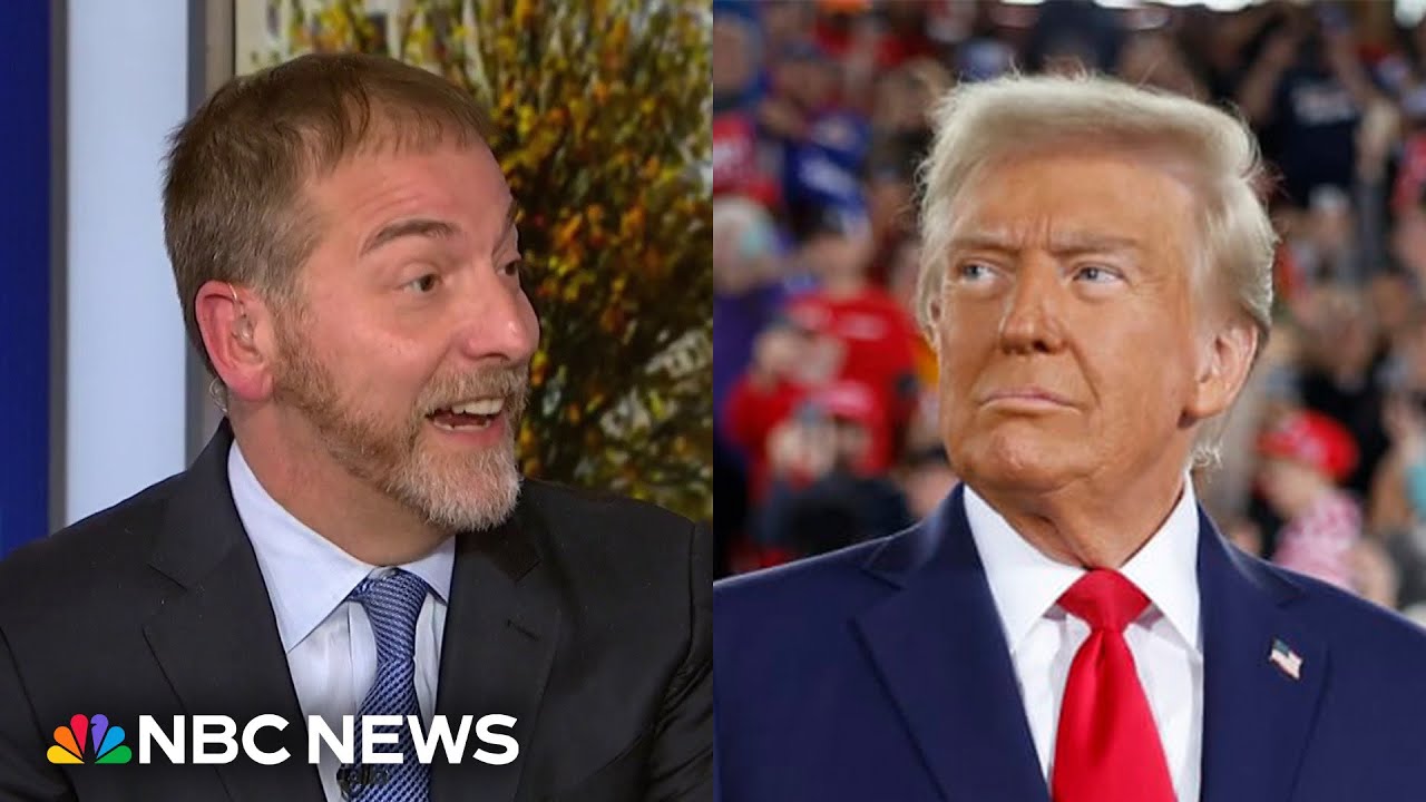 Chuck Todd: A Trump victory means ‘he got younger men to show up’ for ...