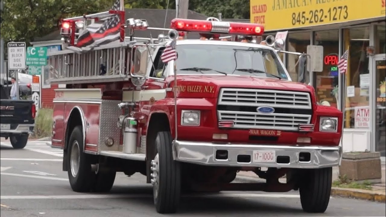 Spring Valley FD 17-1750 & 17-1000 Responding - YouTube