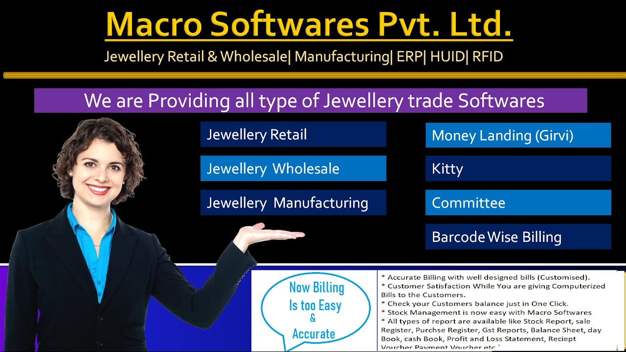 Retail Jewellery Billing Software For Loose Billing Gold & Silver Both ...