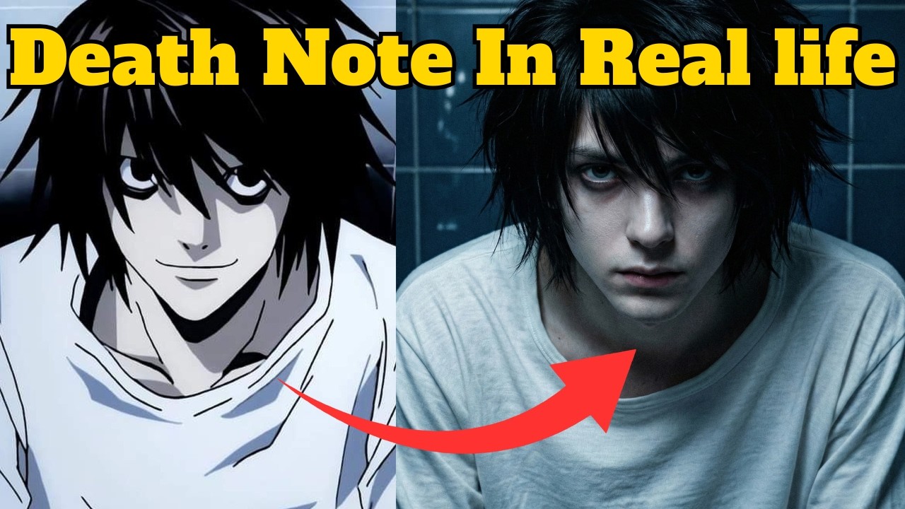 What Would Death Note Characters Look Like in Real Life? ☠️ | デスノート AI ...