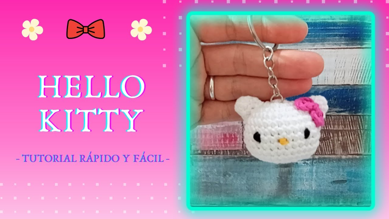 Hello Kitty Amigurumi - Tutorial RESUMIDO - YouTube