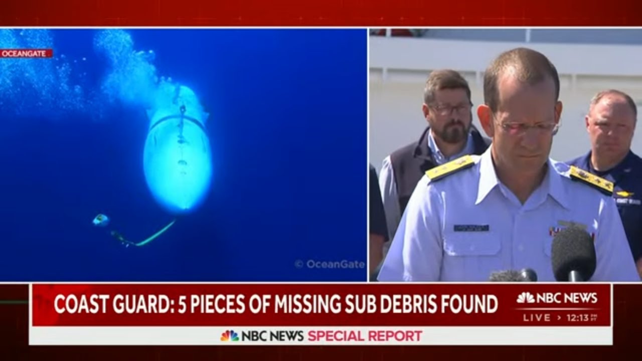 Coast Guard: Missing sub passengers presumed dead - YouTube