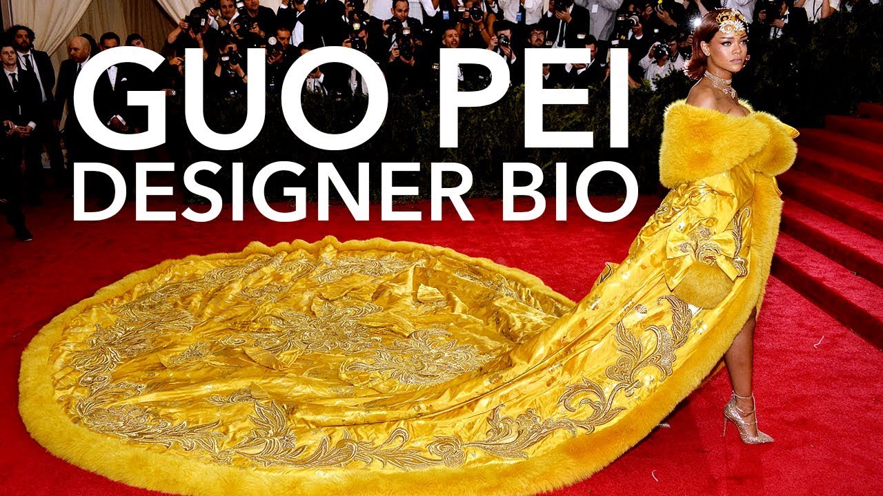Guo Pei: Designer Biography - YouTube