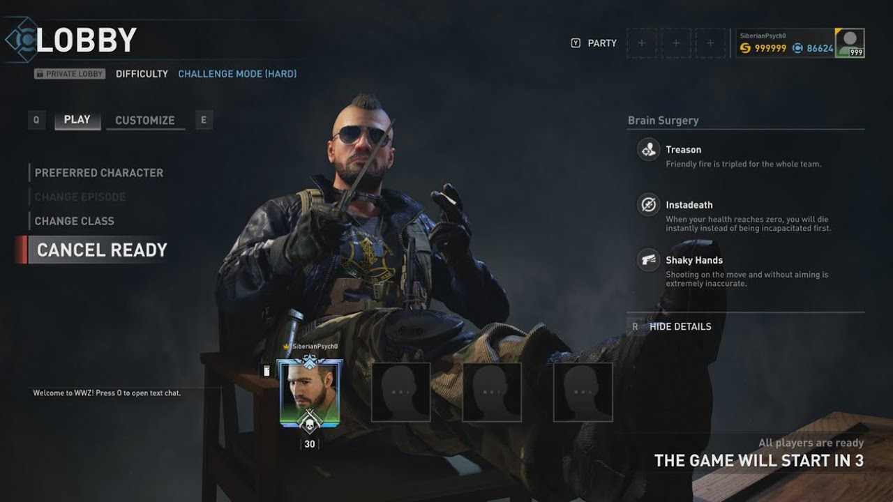 World War Z Challenge mode | Solo Hard Gunslinger - YouTube