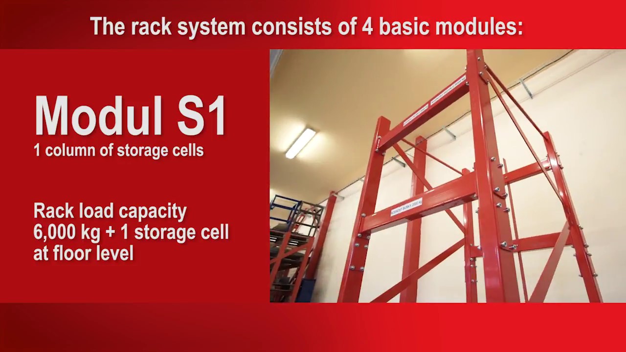 TEXO – Modular Pallet Rack - YouTube
