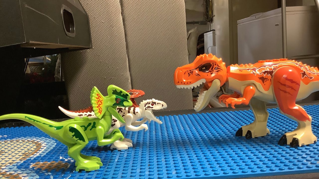 Dino stop motion - YouTube