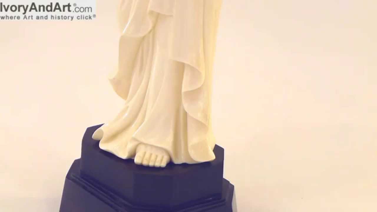 Mammoth ivory Christian Carving - Saint Joseph - YouTube