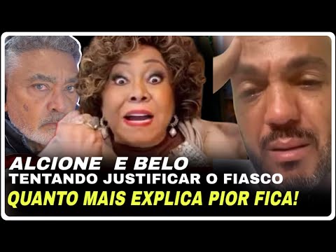 Alcione e Belo Tentam Justificar o Fiasco no Maracanã 