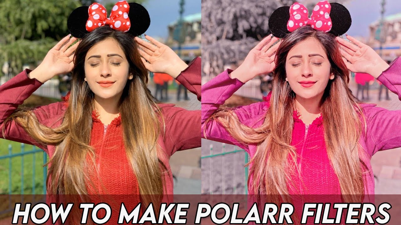 How To Make Polarr Filters 😍....Best Tutorial 🔥....Soft Pink Polarr ...
