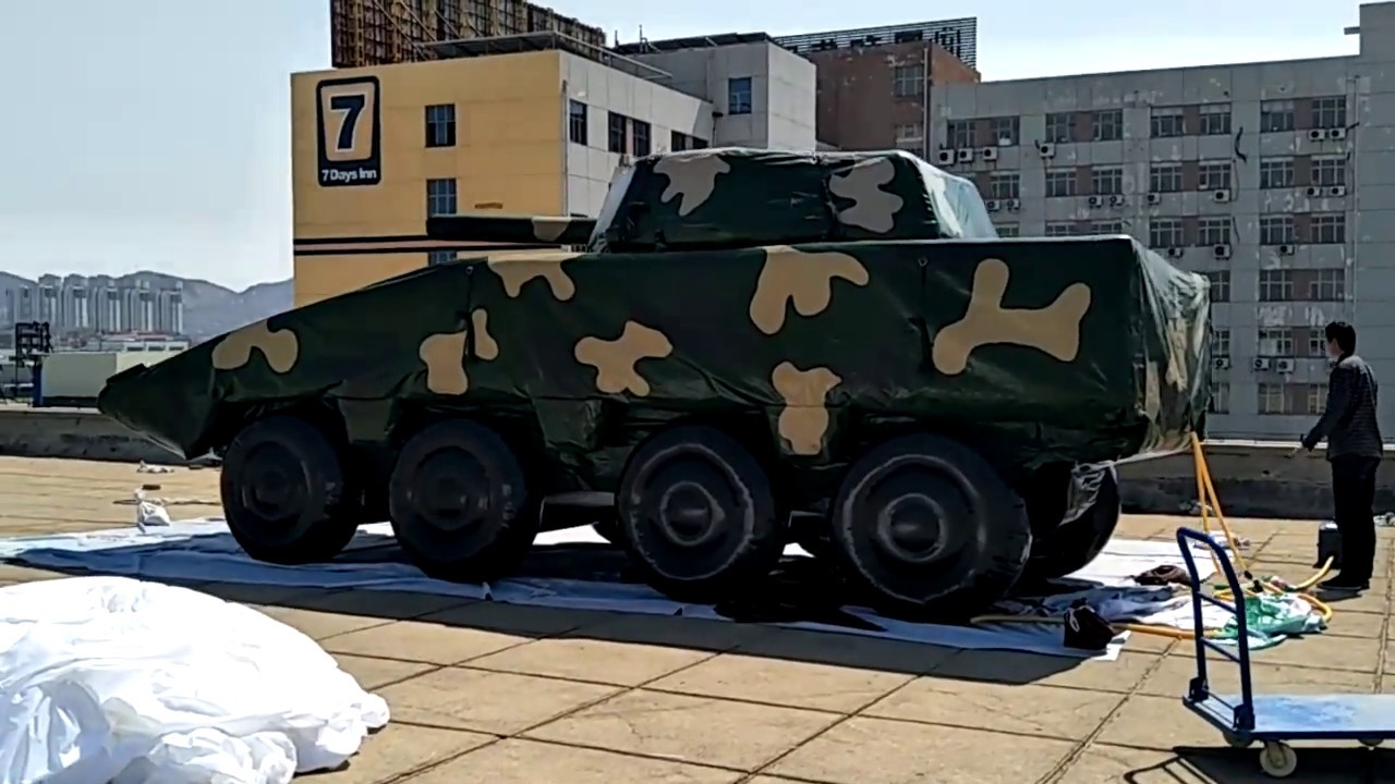 inflatable military tank/inflatable military decoy/military T96 ...