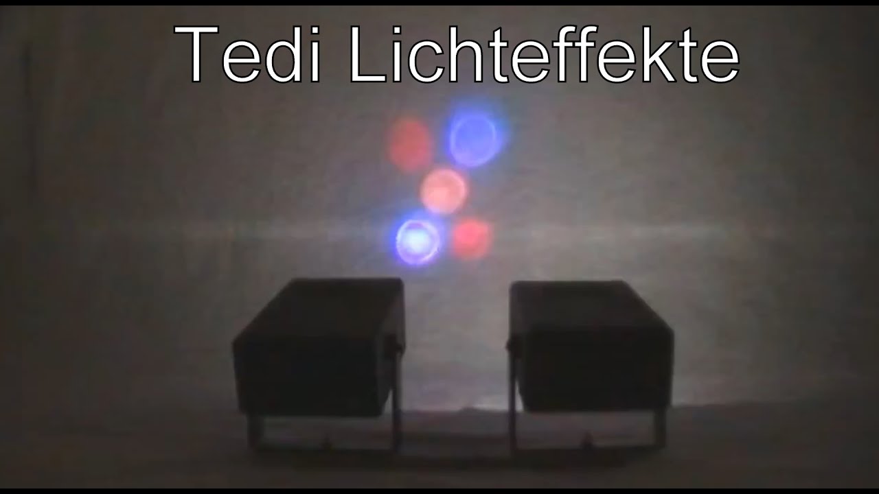 Tedi Lichteffekte - YouTube