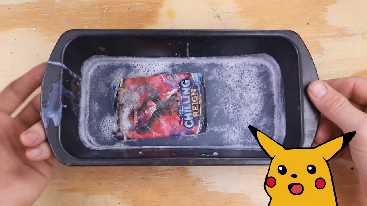 Robby tries making Pokemon soap - YouTube