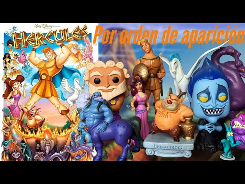 Personajes: HÉRCULES (1997) , Colección por orden de aparición. - YouTube