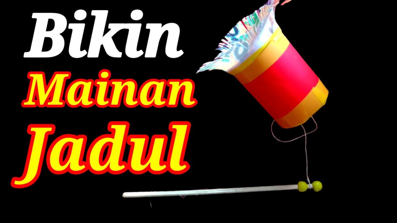 #234.IDE KREATIF MEMBUAT MAINAN JADUL - YouTube