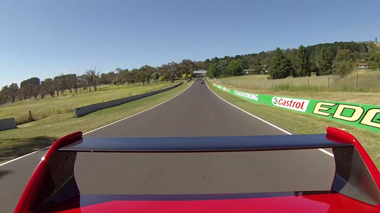 Challenge Bathurst 2016 Toolman EVO VIII rear view. Mount Panorama ...