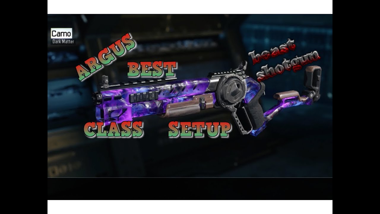 ARGUS shotgun best class setup black ops 3 road to diamond (dark matter ...