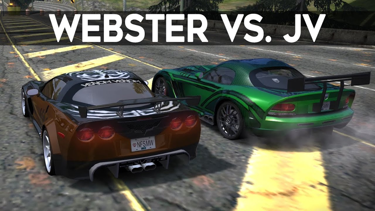 NFS Most Wanted - Chevrolet Corvette C6 (Webster) vs. Dodge Viper SRT ...