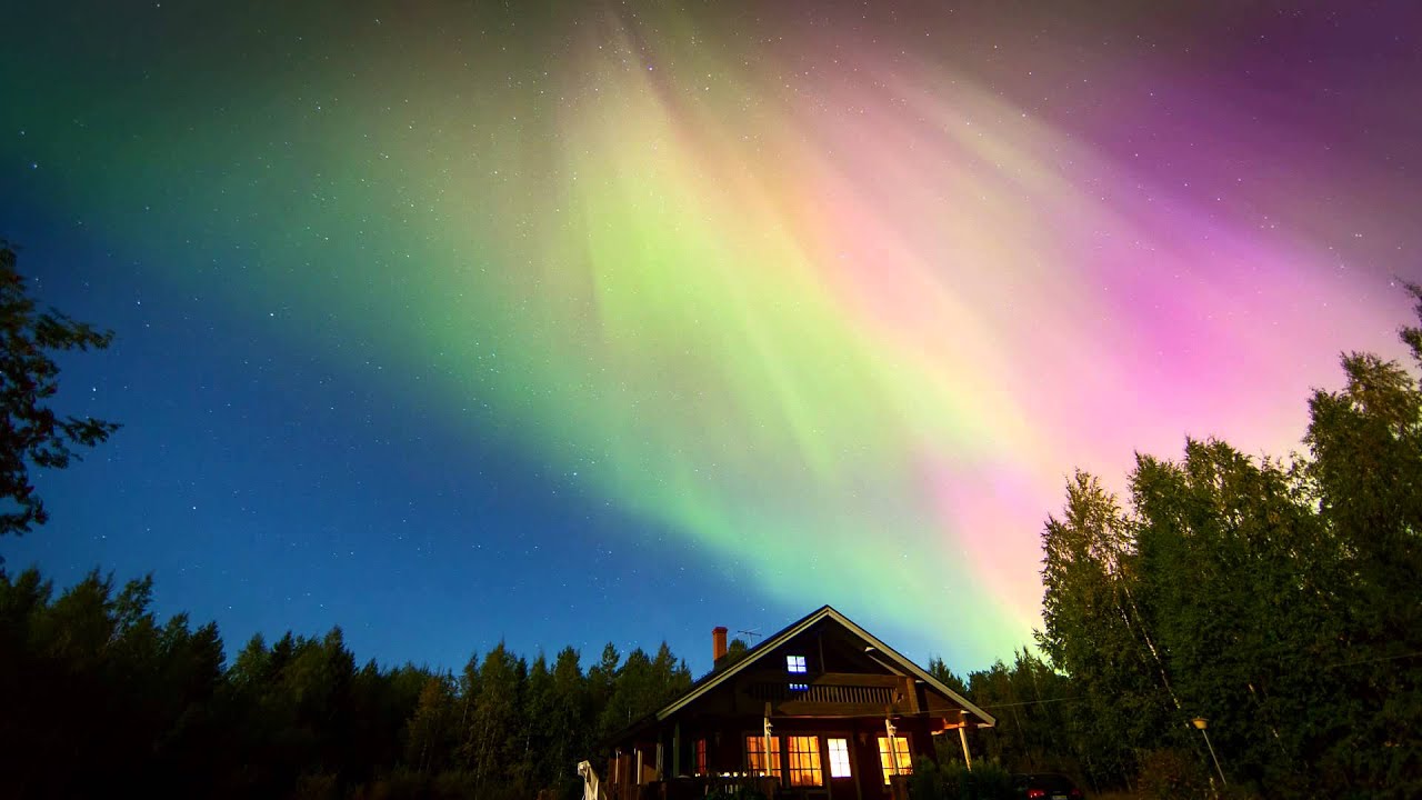 Nature and Aurora Borealis in Finland timelapse // Henri Luoma ...