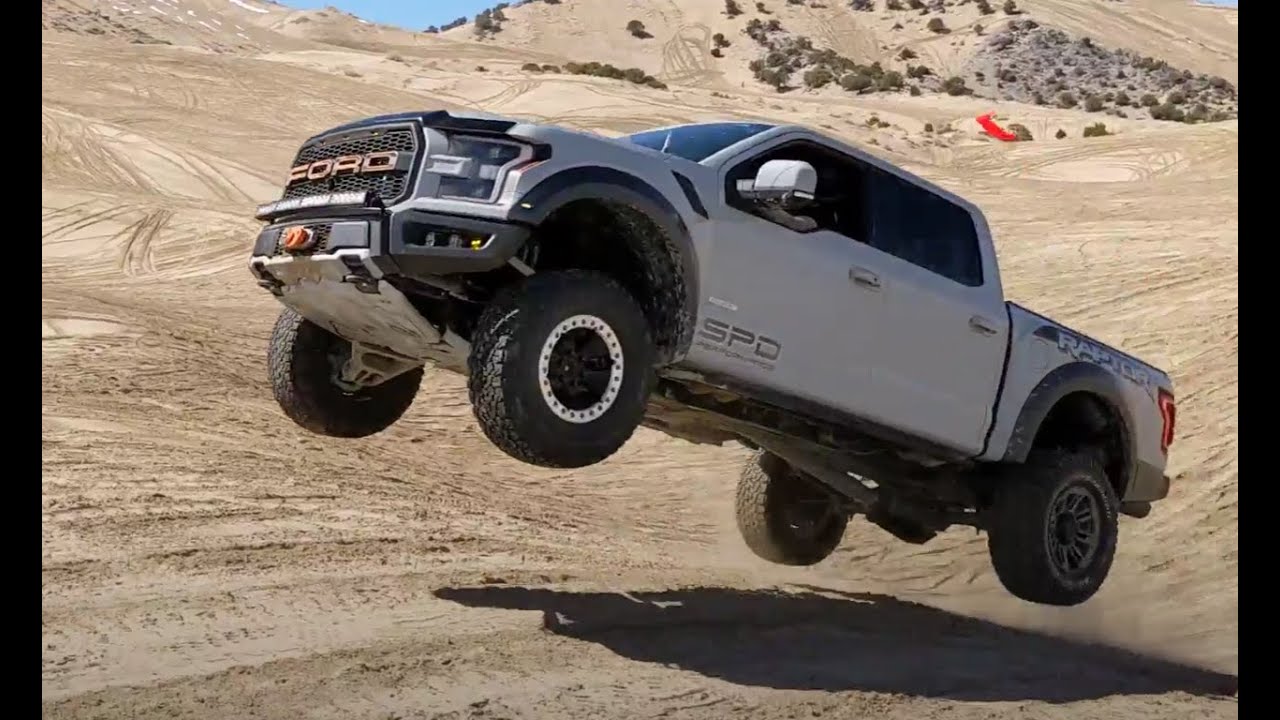 Ford Raptor Truck - Little Sahara Sand Dunes, Utah - YouTube