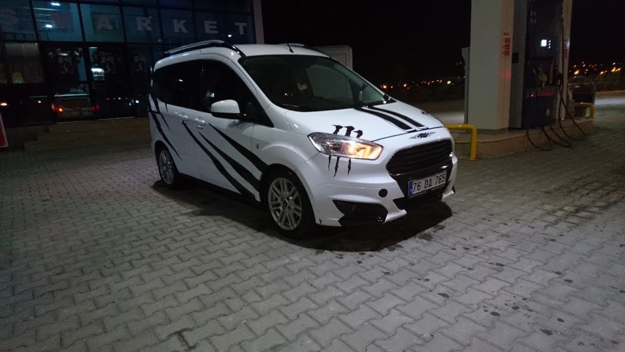 FORD COURİER MODİFİYE - YouTube