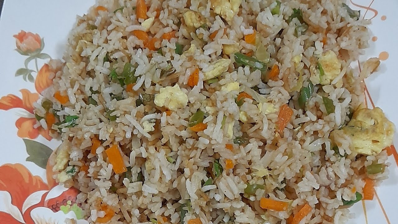 QUICK EGG FRIED RICE | SUPER EASY EGG FRIED RICE |SIMPLE EGG FRIED RICE ...
