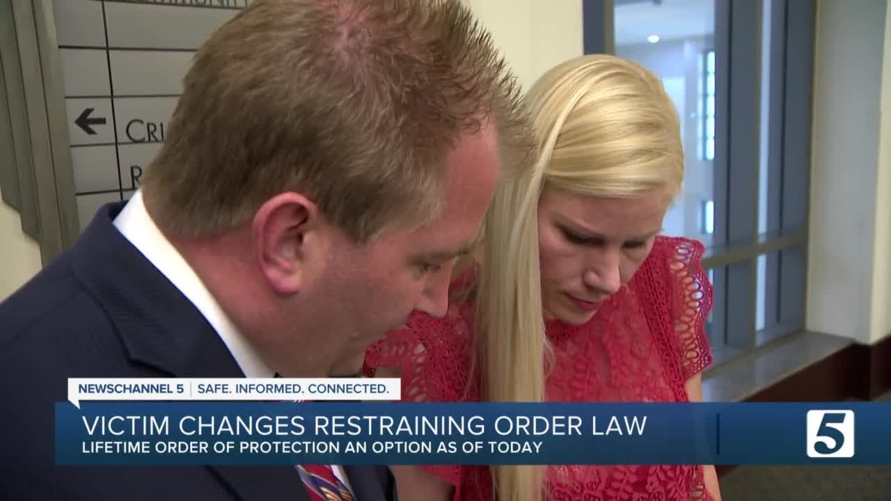 Tennessee creates lifetime order of protection - YouTube