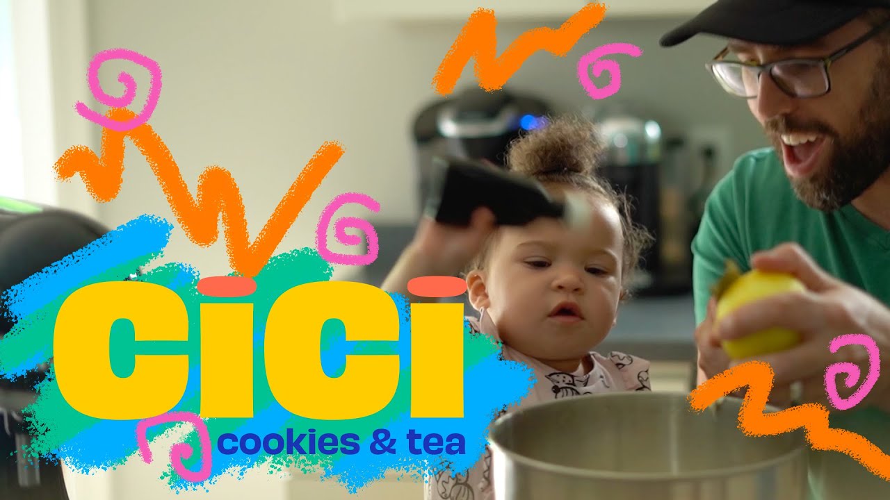 CiCi Bakes Cookies for her Tea Party - Video for Toddlers - YouTube