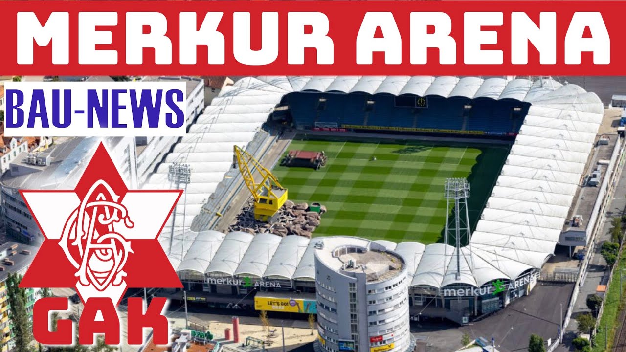 News: Zukunft der Merkur Arena - GAK 1902 - SK STURM - YouTube