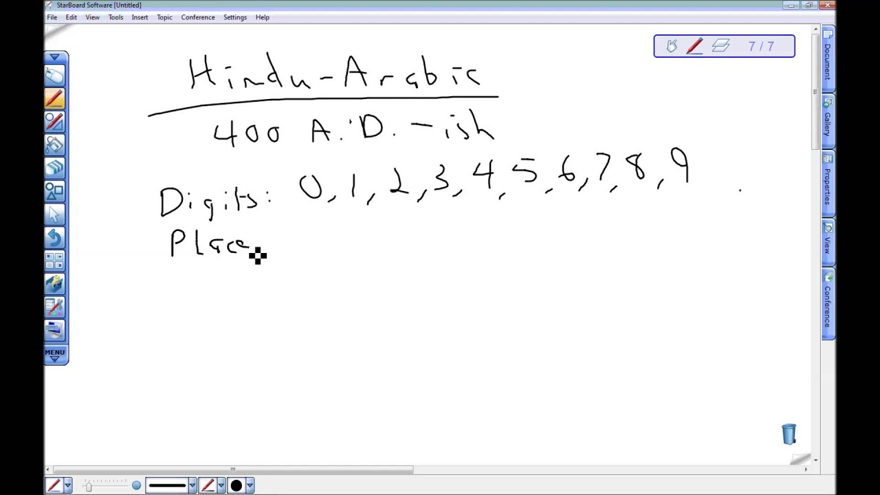 Hindu-Arabic System Basics - YouTube