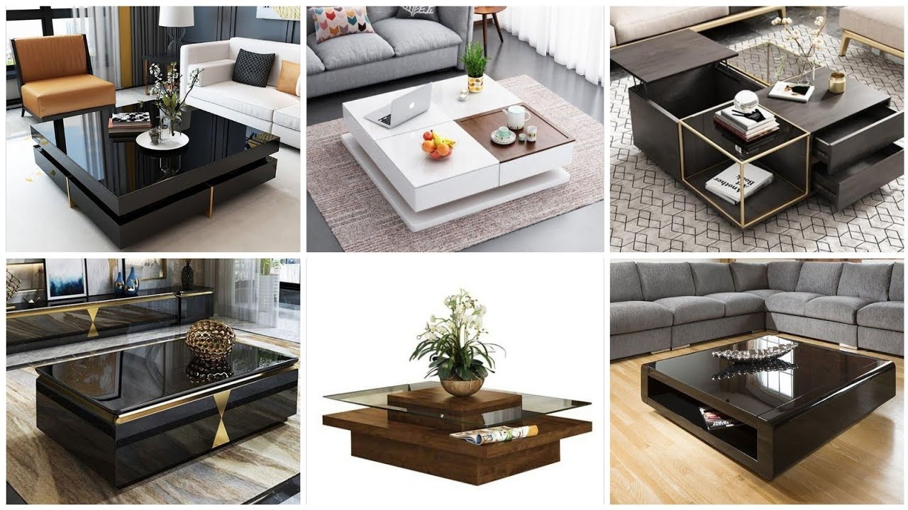 space saving Centre Table designs || coffee table design #centertable ...