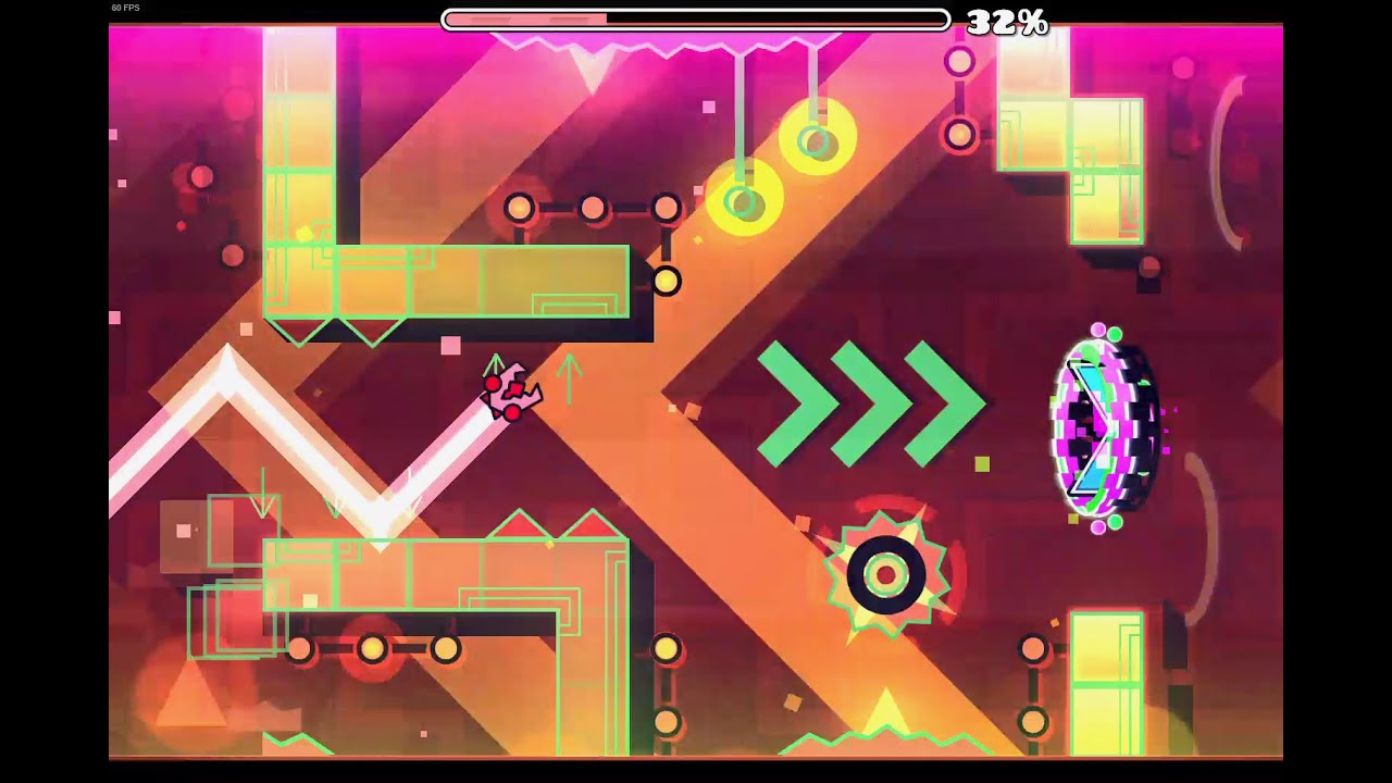 【Geometry Dash】Feelin Funky by Renn241（Easy Demon） - YouTube