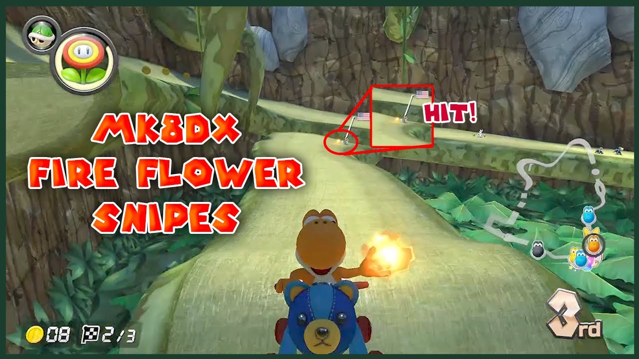 Fire Flower Mario Kart